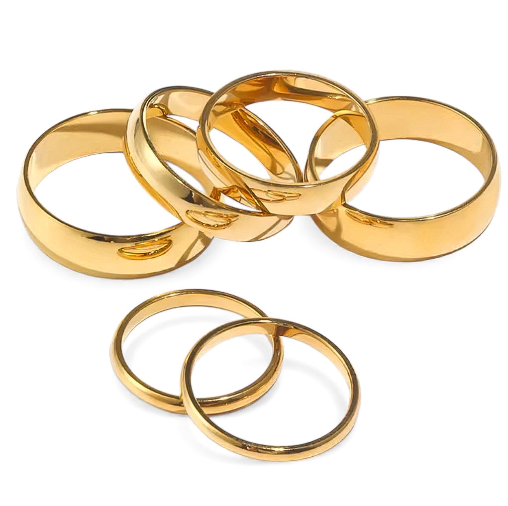 PLAIN GOLD RING – Wolfrum Company